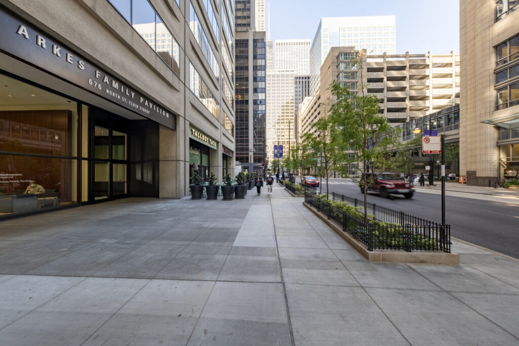 Northwestern Memorial Hospital Arkes Pavilion Plaza - Walker Consultants