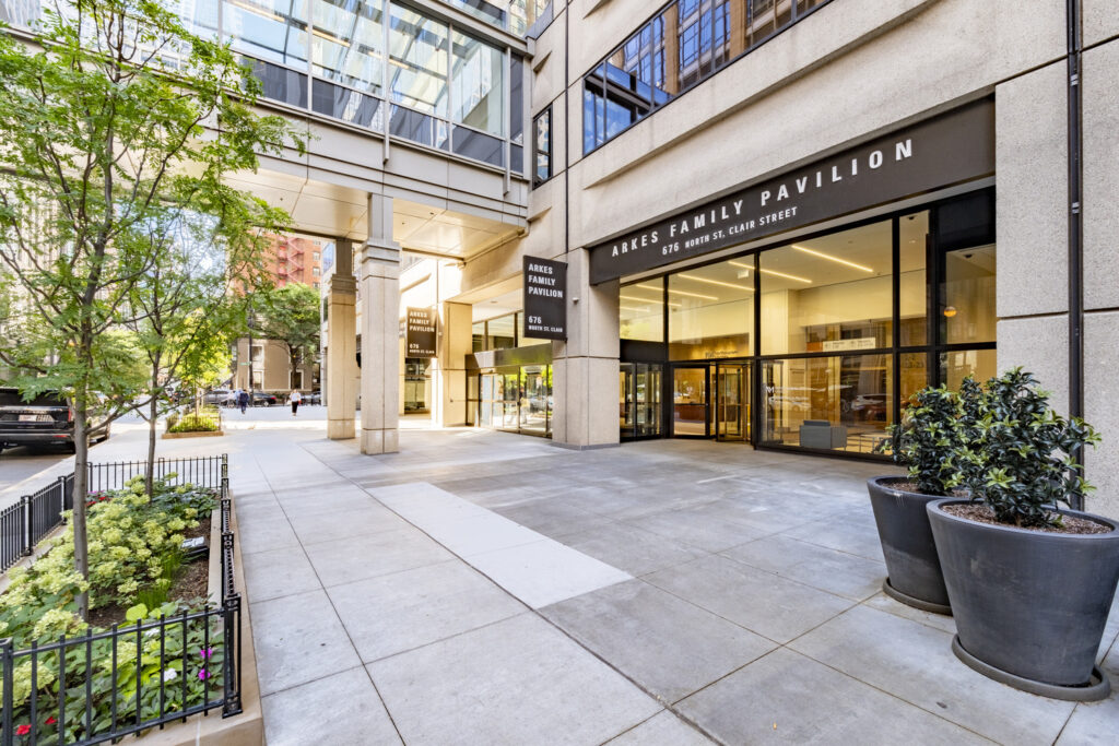 Northwestern Memorial Hospital Arkes Pavilion Plaza - Walker Consultants