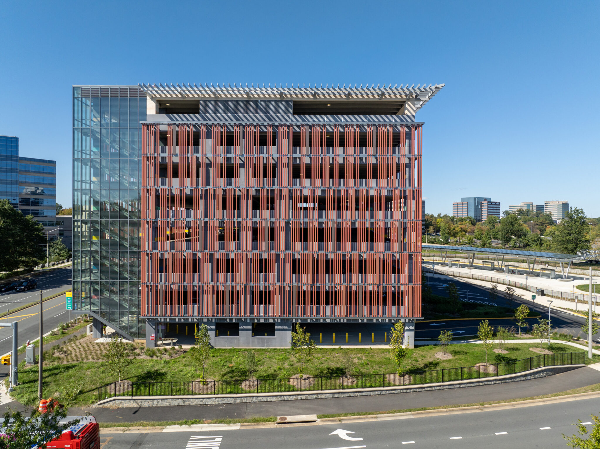 Fairfax Monument Drive Parking Garage and Transit Center - Walker ...